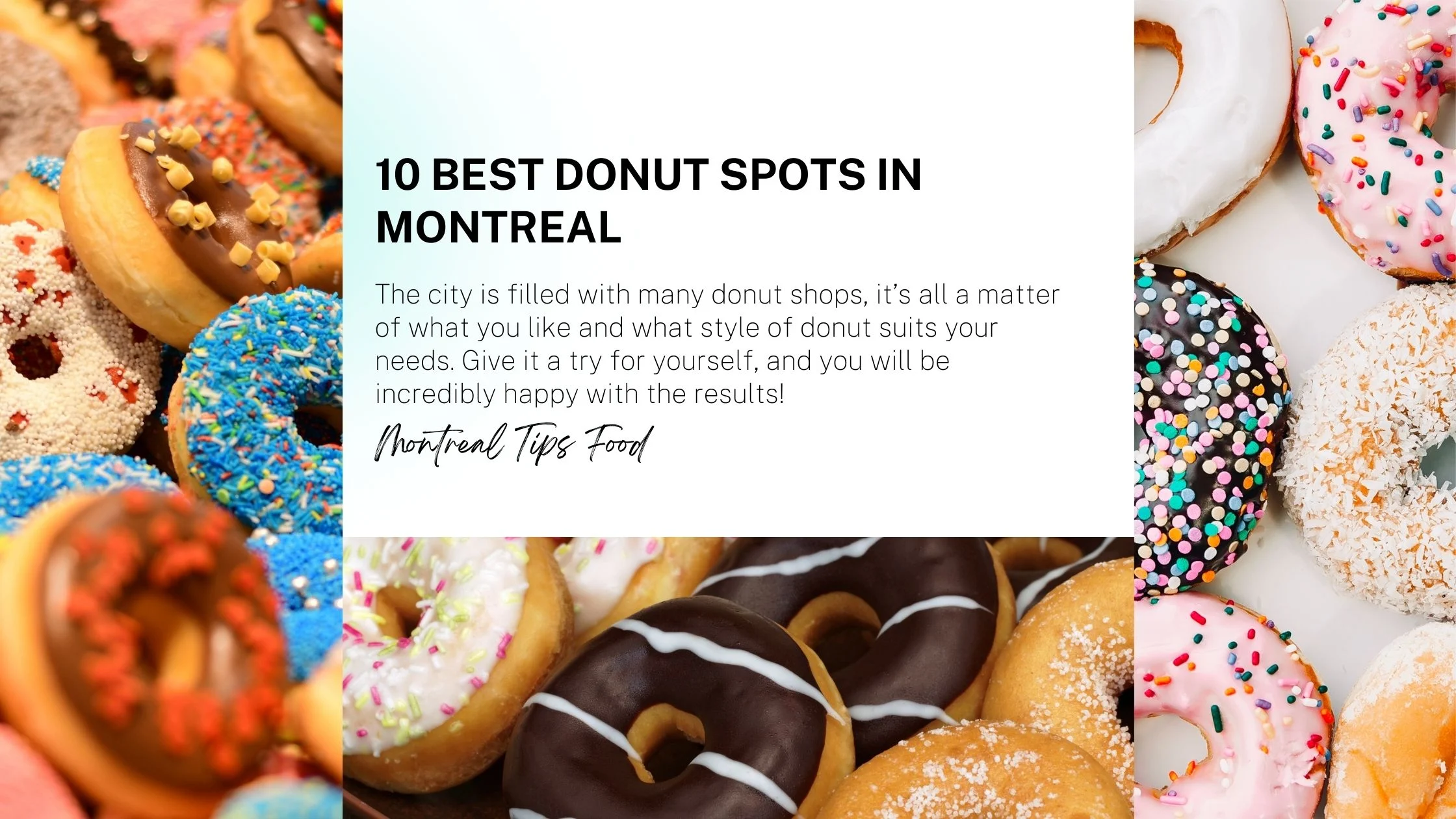 10 Best Donut Spots in Montreal | Top 10 spots to get Donuts in Montreal